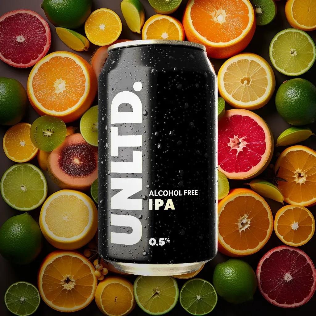 UNLTD. Alcohol Free IPA (0.5% ABV)